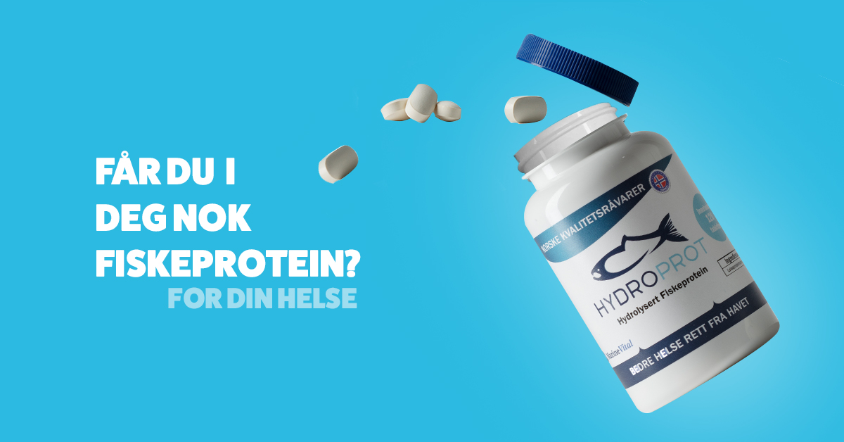 Hydroprot Fiskeprotein - Bekjemp livsstilsykdommer med smarte proteiner.